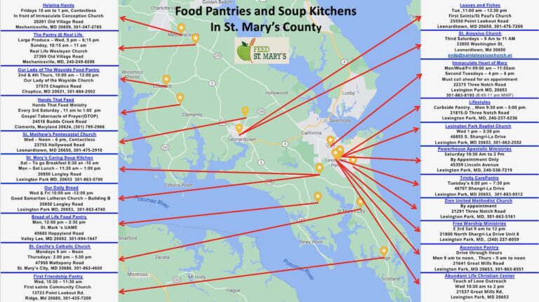 Printable Pantry Map – Feed St. Mary’s